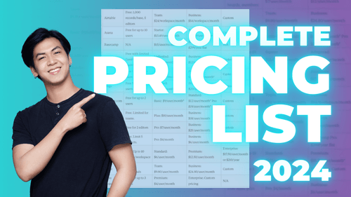 Pricing List of the Best Project Management Software Tools for team